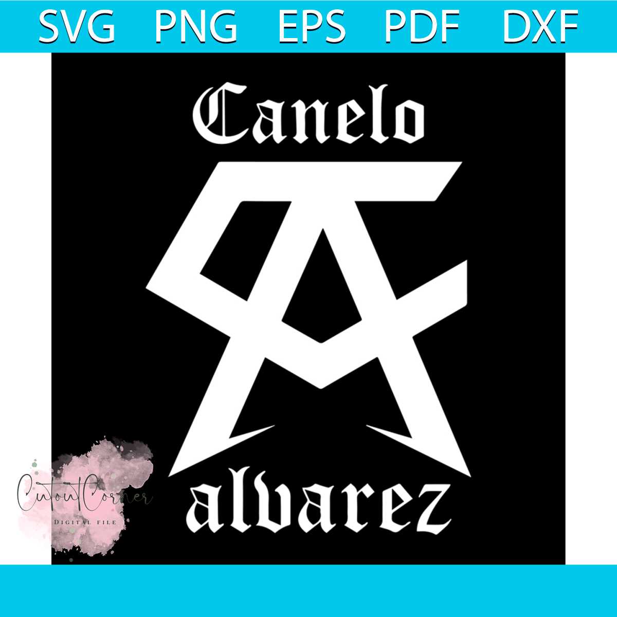 Canelo Alvarez logo svg | Inspire Uplift