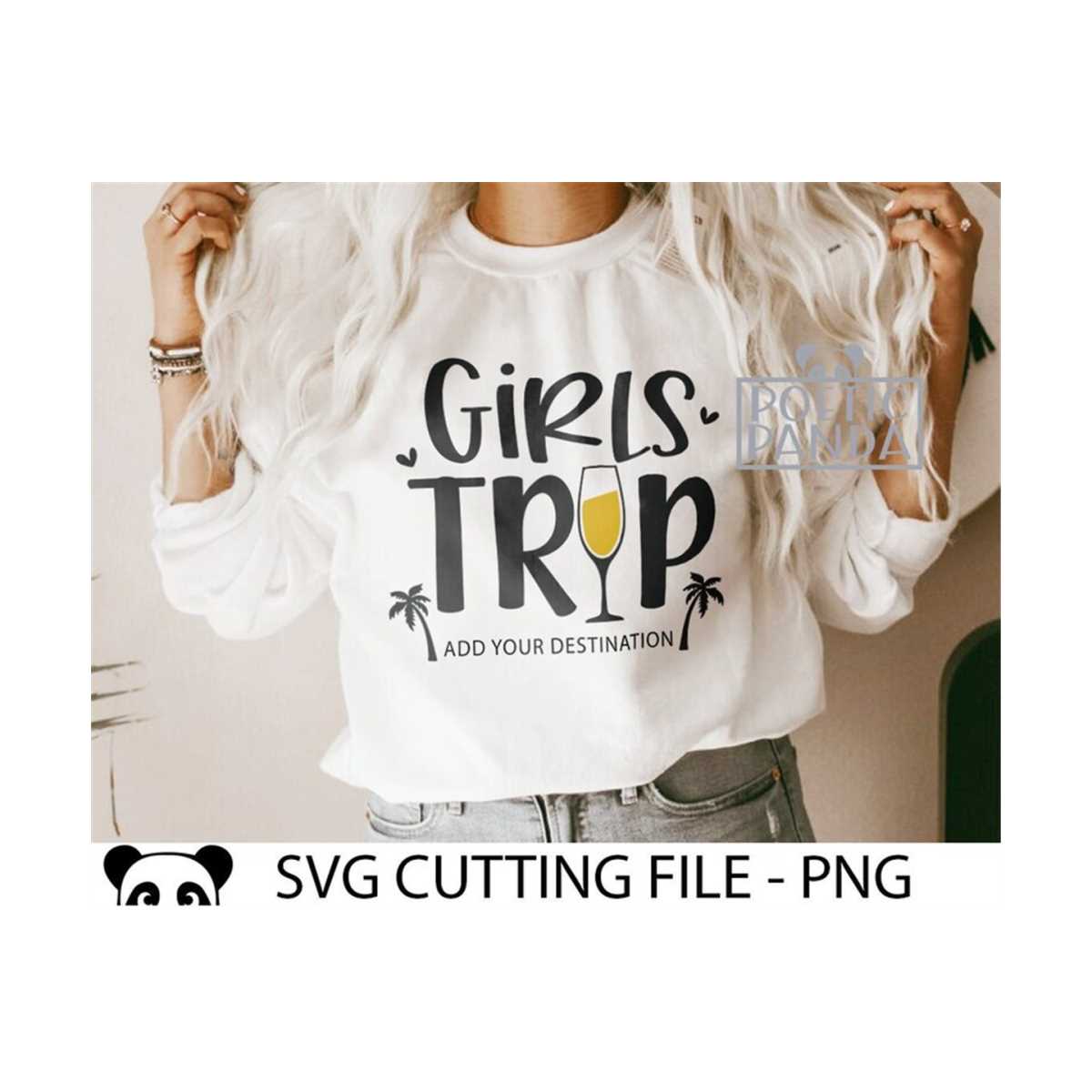 Girls trip SVG PNG, Girls getaway svg, Travel svg, Girls tri | Inspire ...