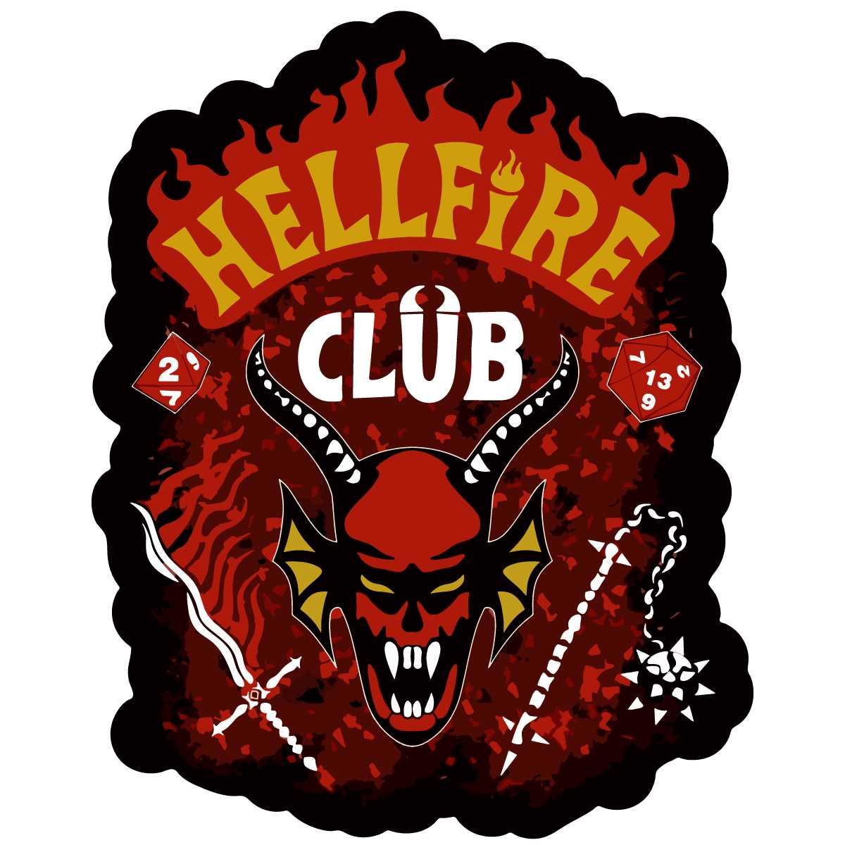 Hellfire Club Svg, Stranger Things 4 Hellfire Club Svg | Inspire Uplift