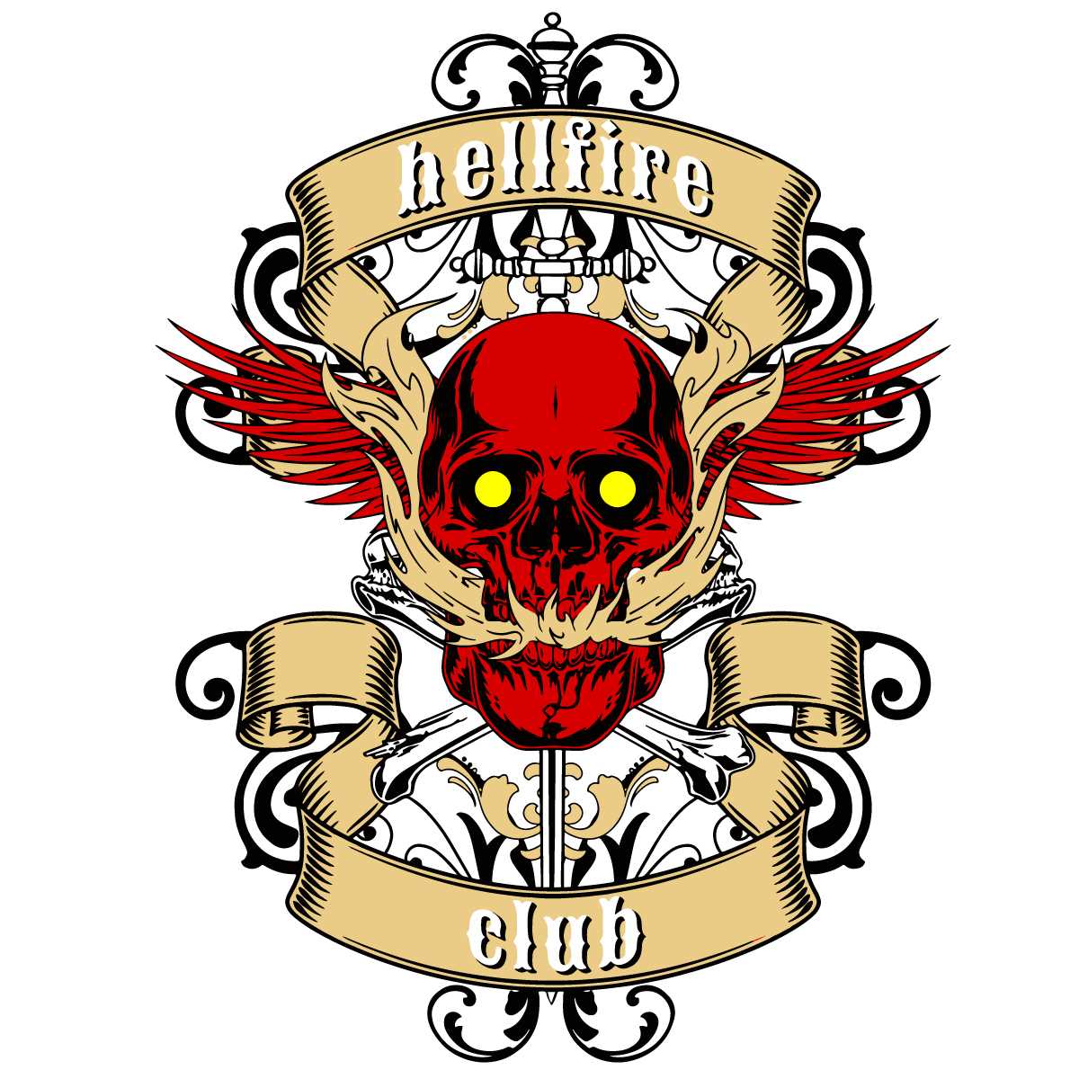 Hellfire Club Evil Svg, Hellfire Club Stranger Things 4 Svg | Inspire Uplift