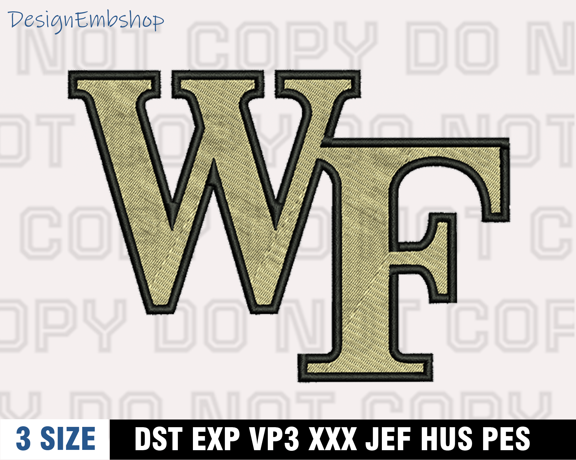 Wake Forest Demon Deacon Embroidery Designs, Embroidery Des | Inspire ...