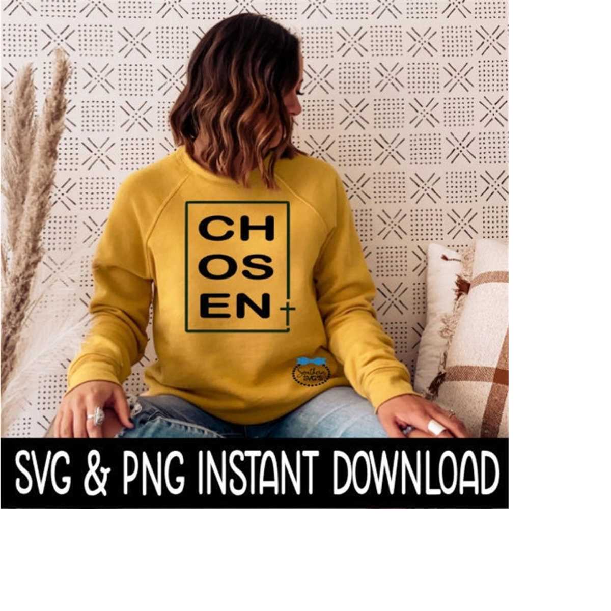Chosen PnG, Chosen Cross SVG, Inspirational Religious SvG In | Inspire ...