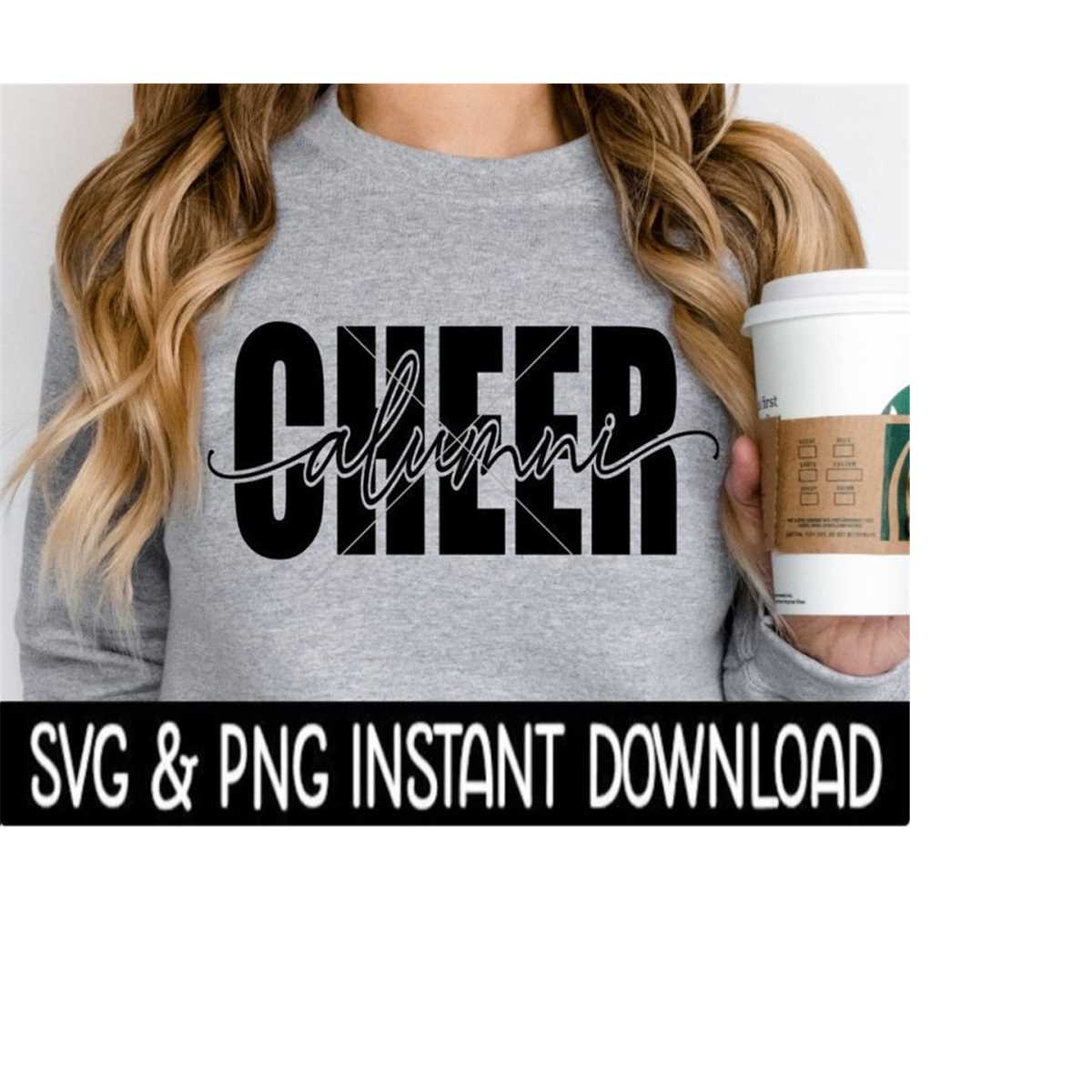 Cheer Alumni SVG, Cheerleader PNG, Tote Bag SvG, Cheer Leade | Inspire ...