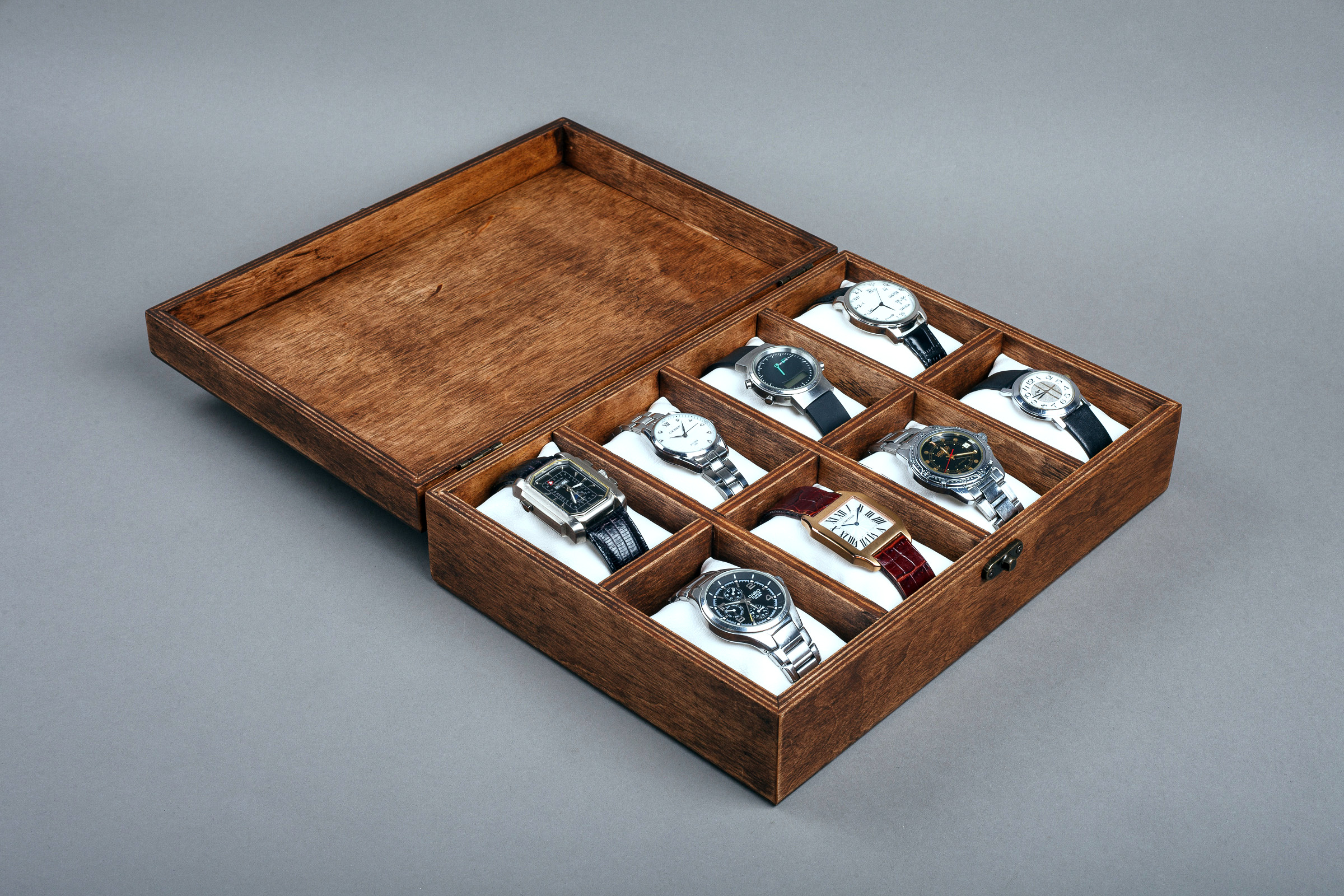 Custom Wooden Watch Box: Organize Time in Style - Engraved D - Inspire ...