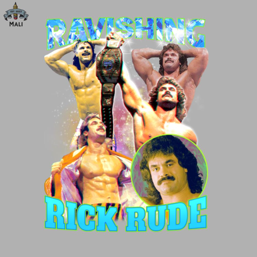 Rick Rude Bootleg Sublimation PNG Download | Inspire Uplift