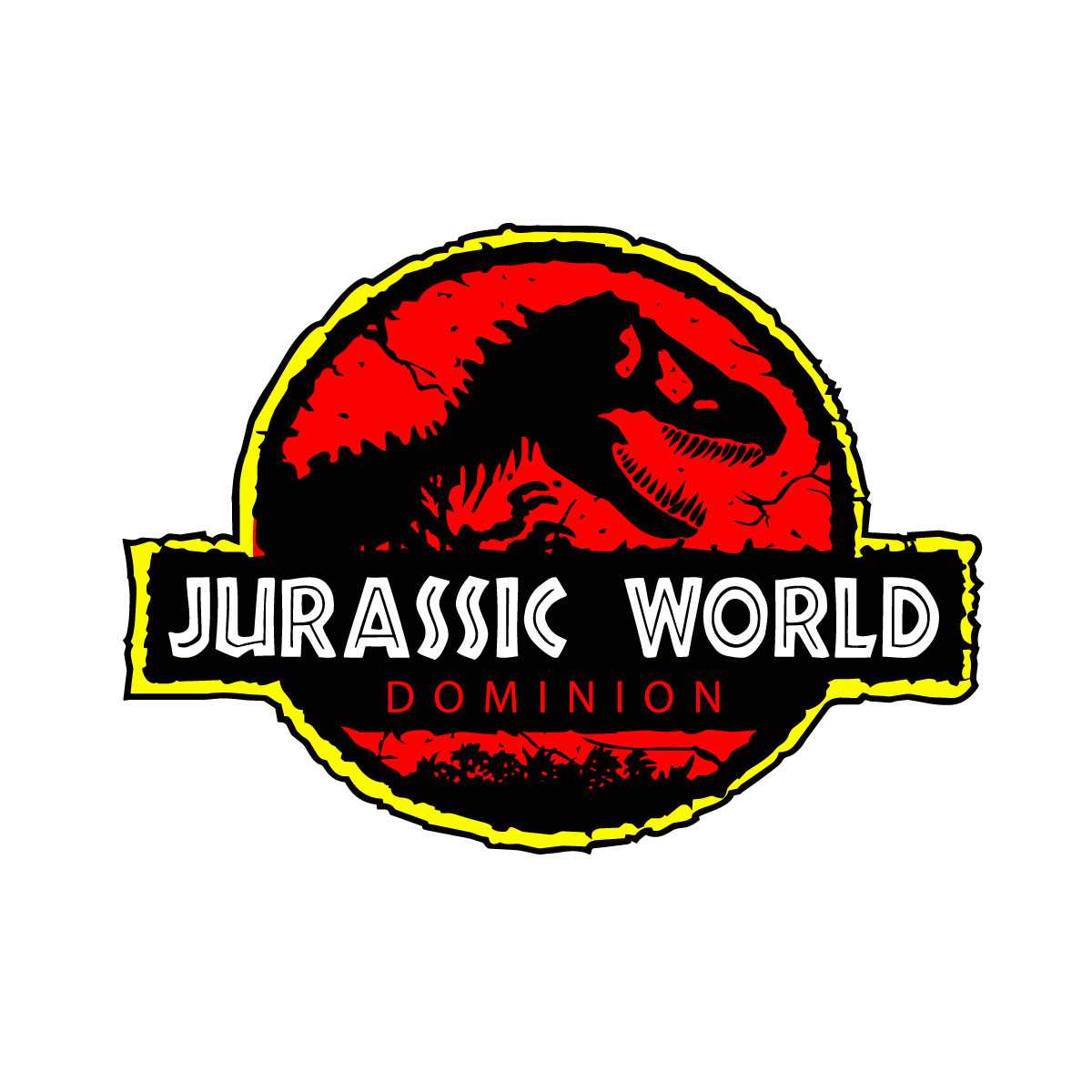 Jurassic World Dominion Logo Design Svg, Dinosaur Svg | Inspire Uplift