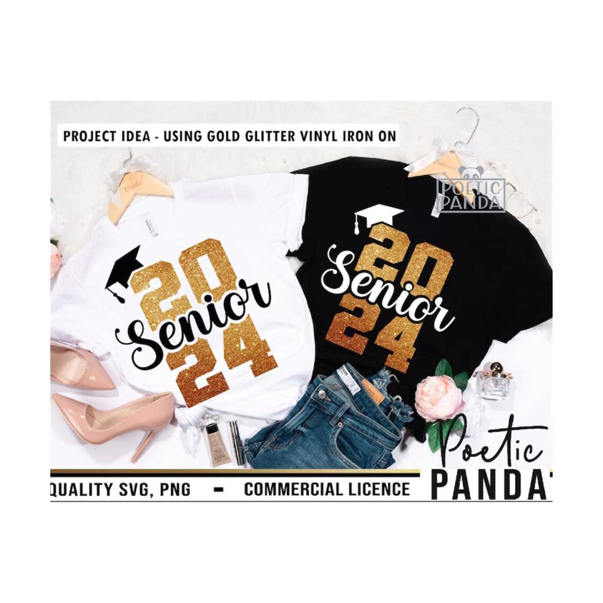 Senior 2024 SVG PNG, Cricut, Senior Graduate Svg, She Believ | Inspire ...