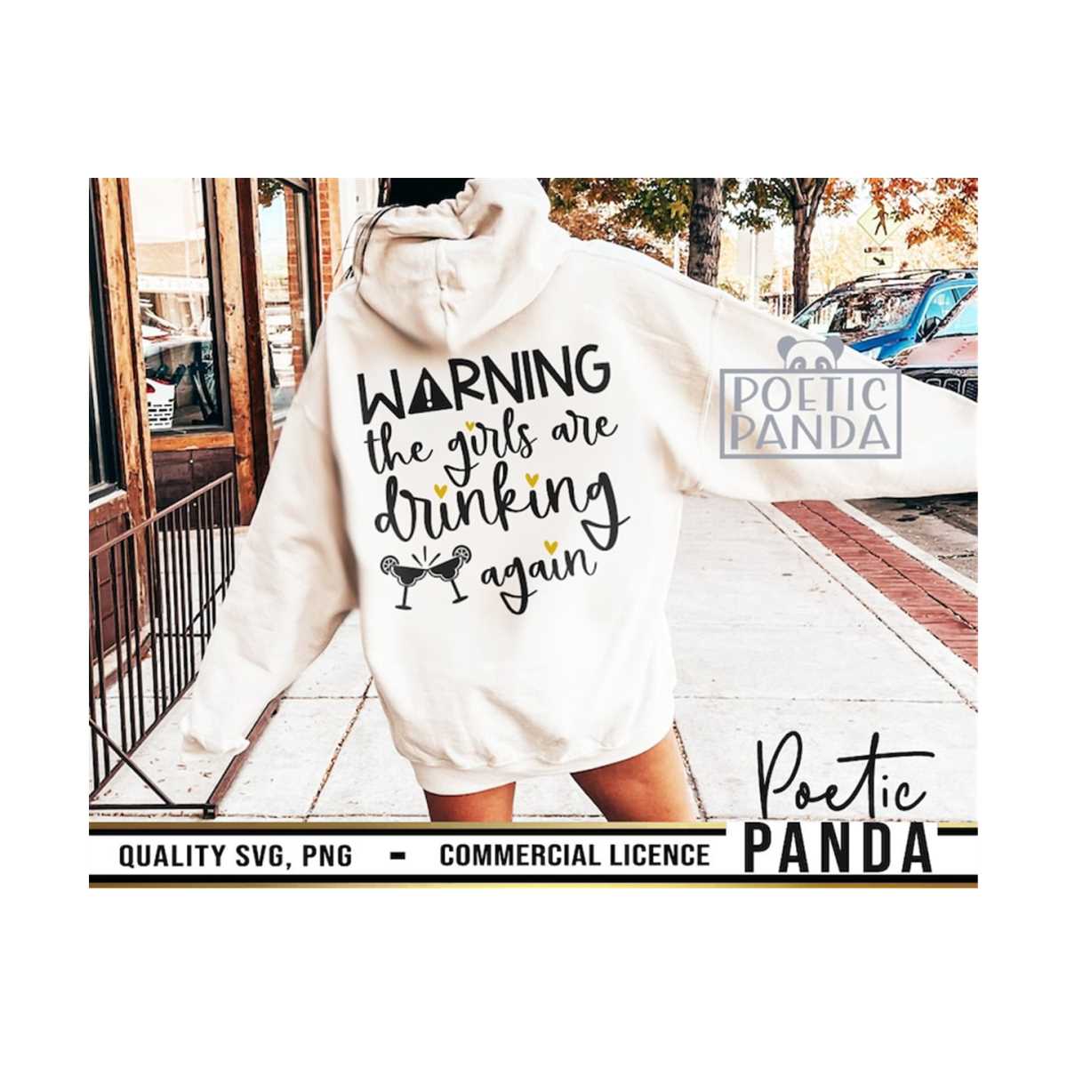 Warning! The Girls Are Drinking Again SVG PNG, Girls Weekend | Inspire ...