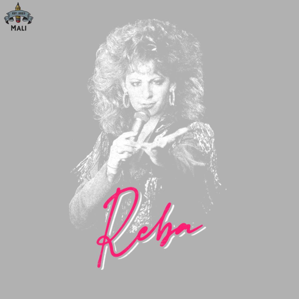Reba Vintage Style 80s Fan Design Sublimation PNG Download | Inspire Uplift