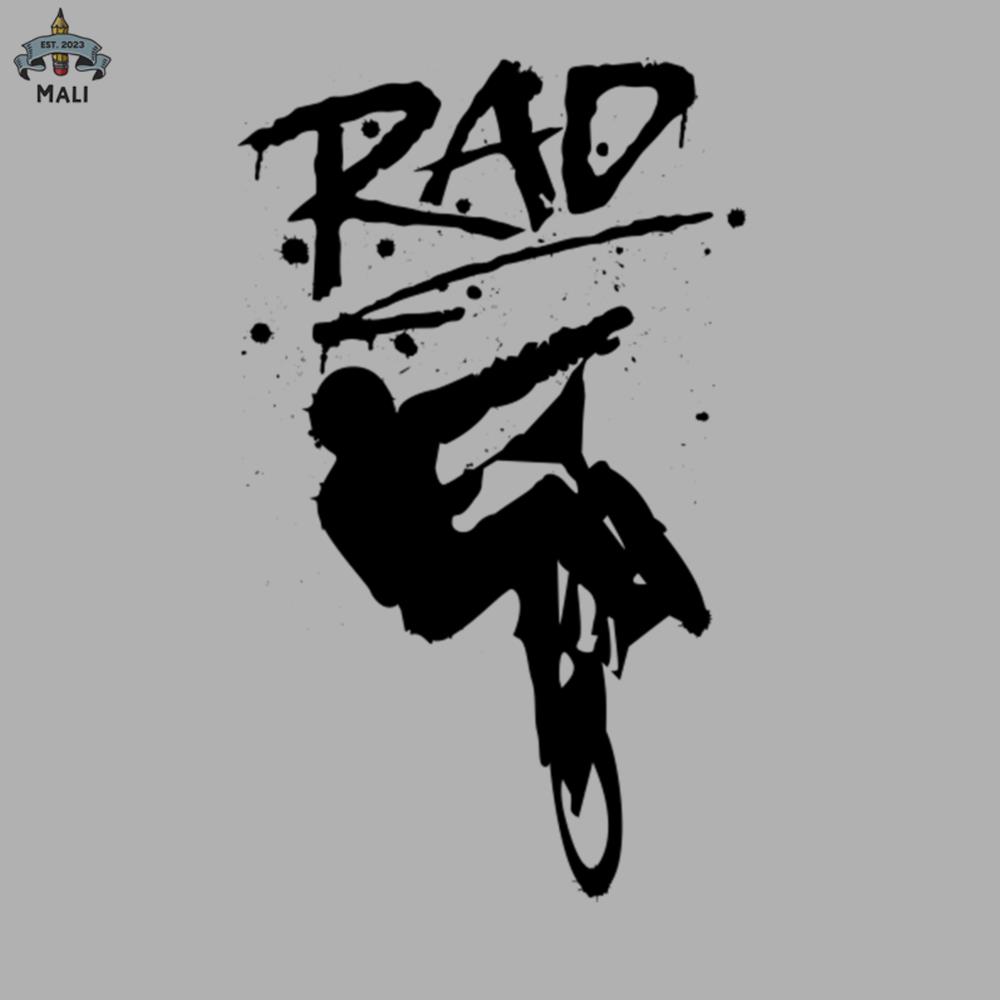 RAD BMX Bike Graffiti 80s Movie Radical T shirts Sublimati | Inspire Uplift