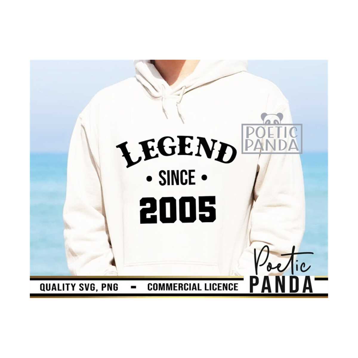 Legend since 2005 SVG PNG, 17 Years Old Svg, 2005 Svg, 17th | Inspire ...