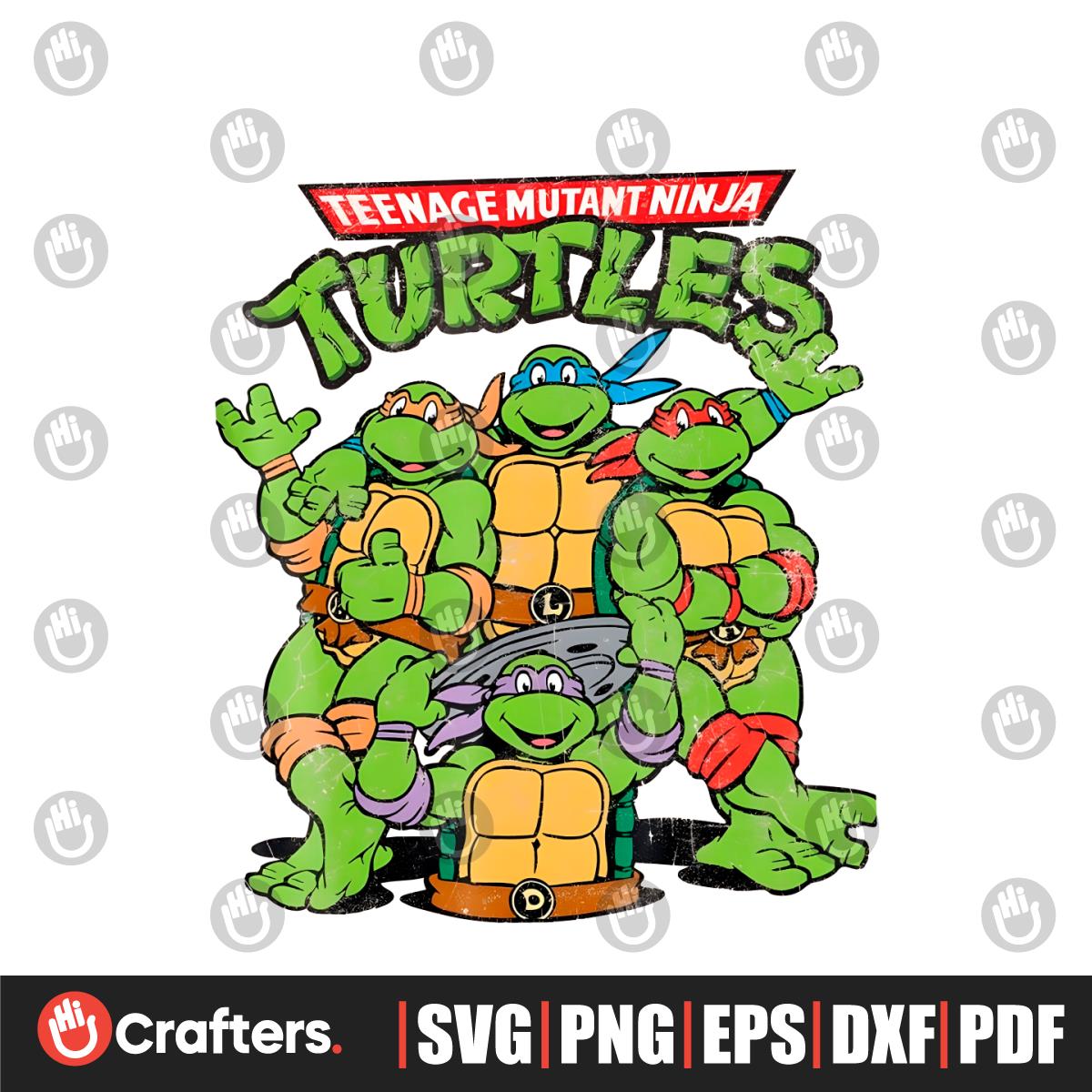Teenage Mutant Ninja Turtles PNG Sublimation Download | Inspire Uplift
