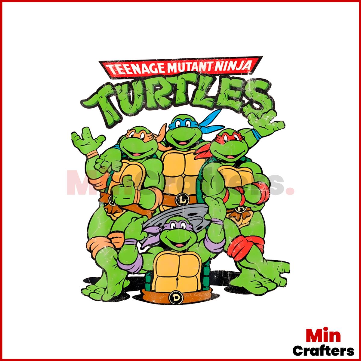 Teenage Mutant Ninja Turtles PNG Sublimation Download | Inspire Uplift