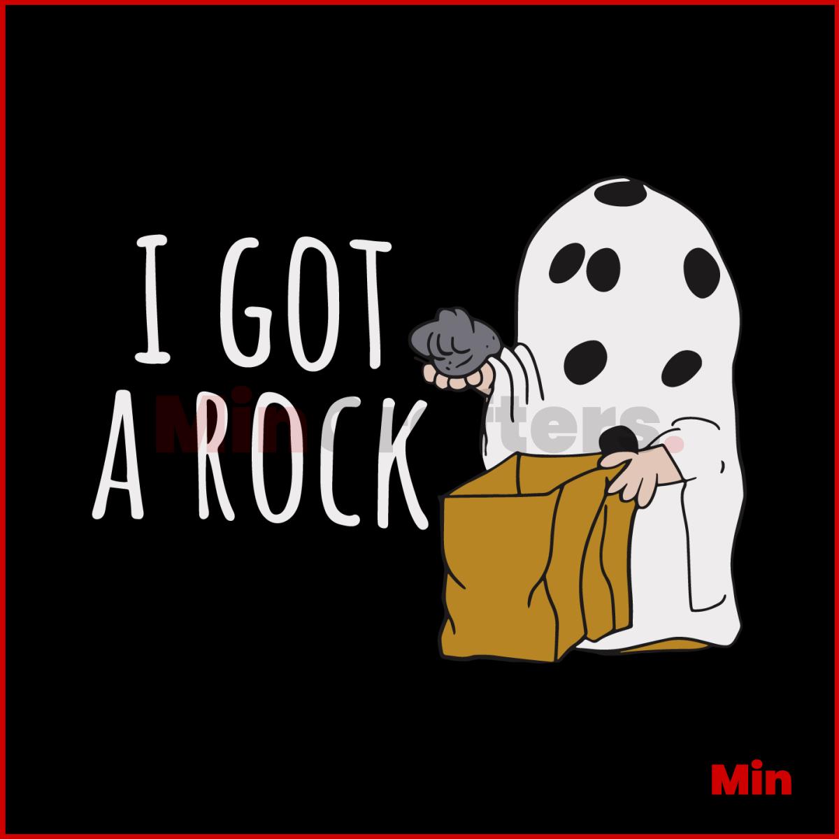 Funny I Got A Rock Charlie Brown SVG File For Cricut | Inspire Uplift