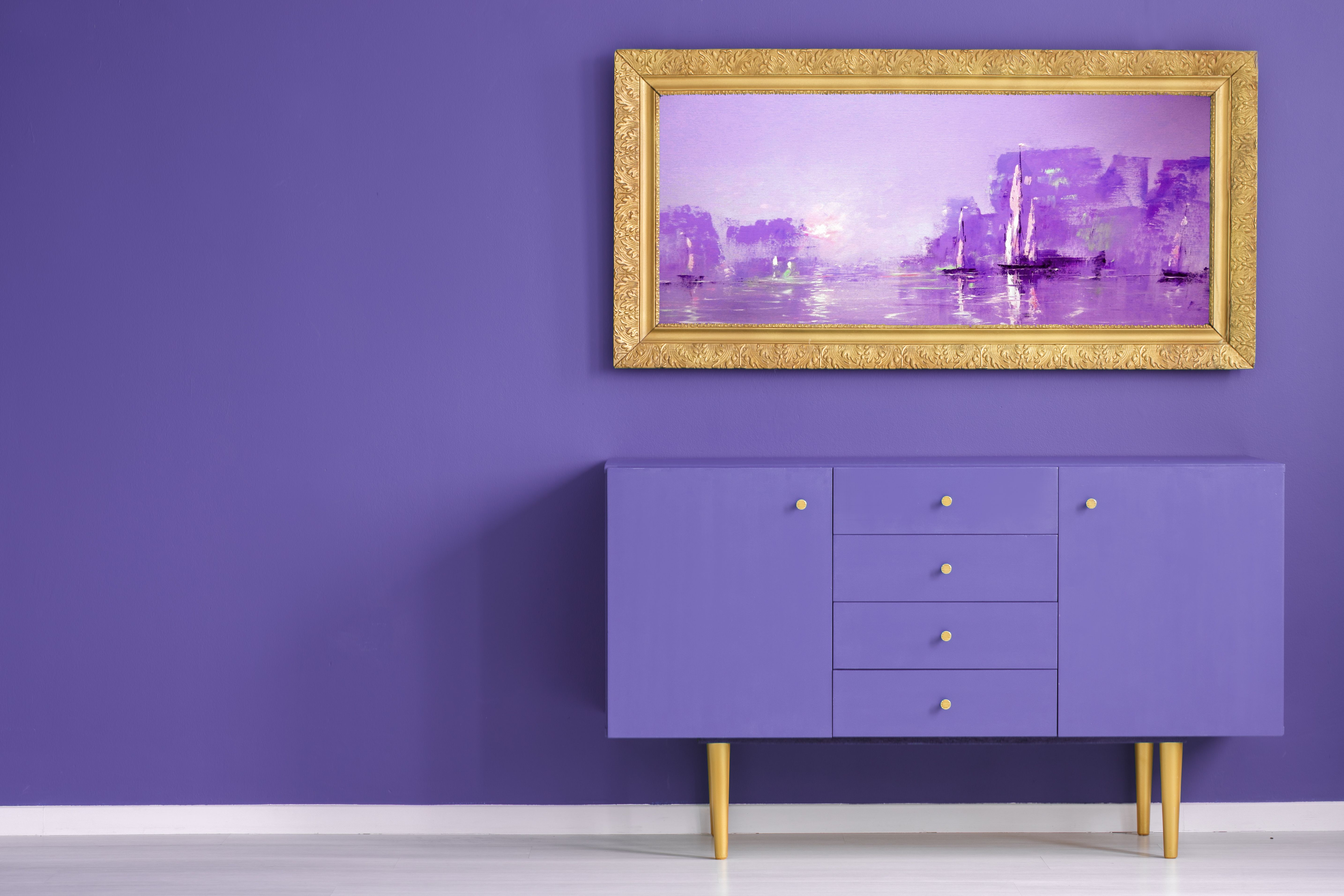 Sailboat Painting "PURPLE SAILS" Original Oil Painting on Ca - Inspire ...