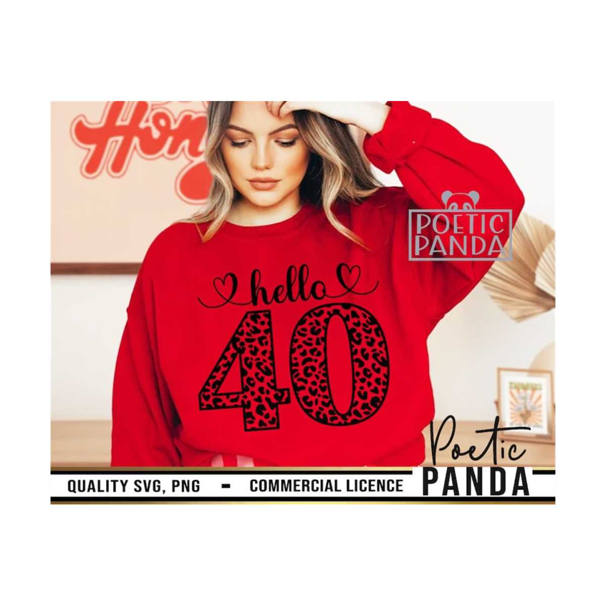 Hello 40 SVG PNG, Birthday Queen Svg, 40th Birthday Svg, For | Inspire ...