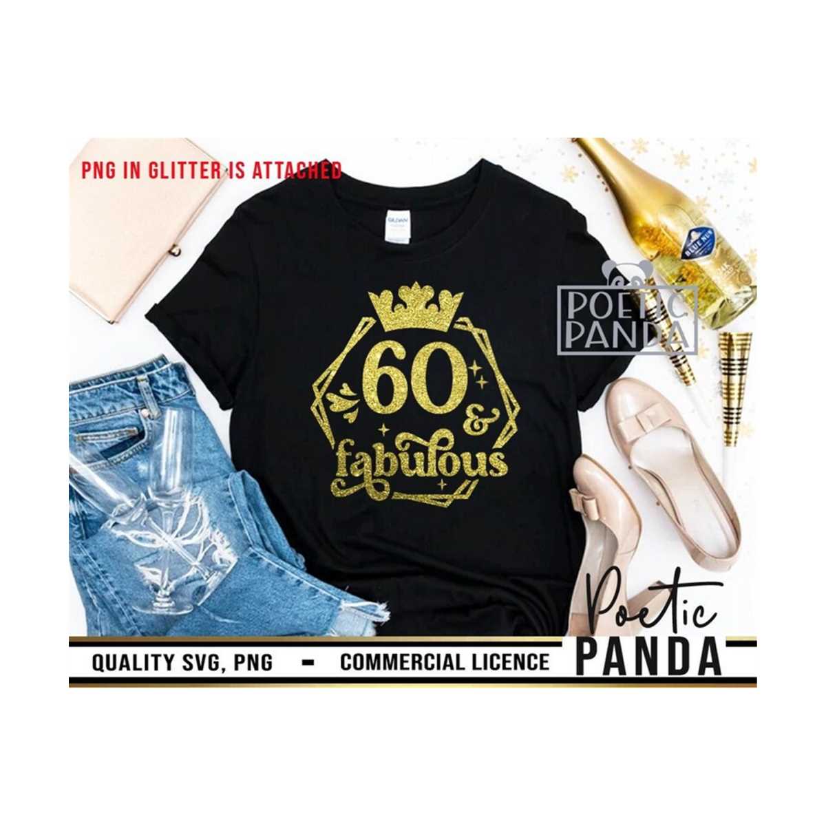 60th Birthday SVG PNG, Birthday Queen Svg, 60 Svg, 60th Birt | Inspire ...