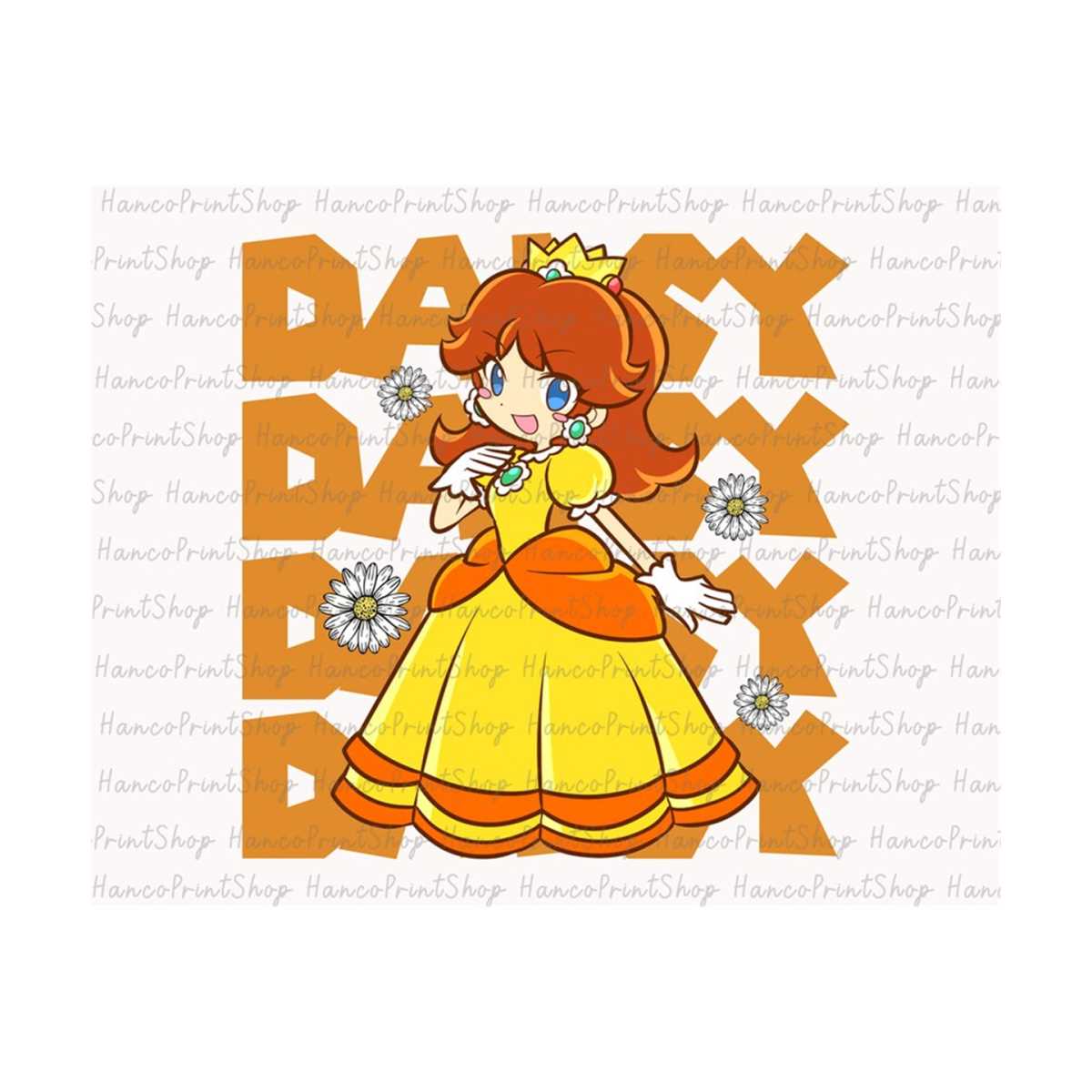 Retro Princess PNG, Daisy Png, Flowers Princess Png, Magical | Inspire ...