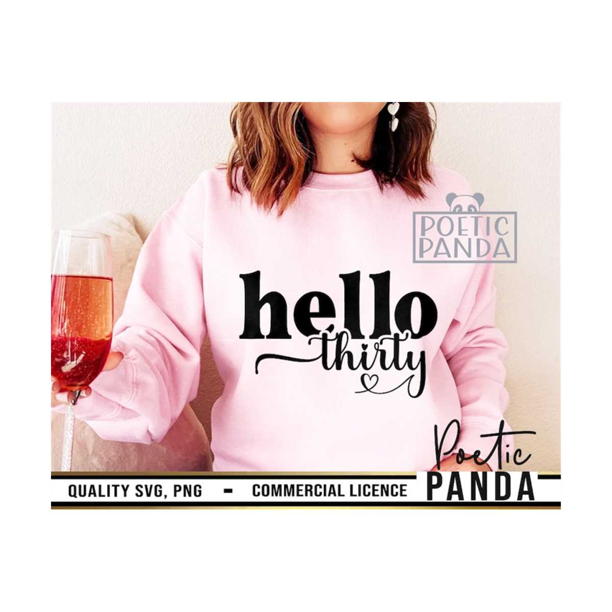 Hello 30 SVG PNG, Birthday Shirt Svg, Hello Thirty Svg, 30 a | Inspire ...
