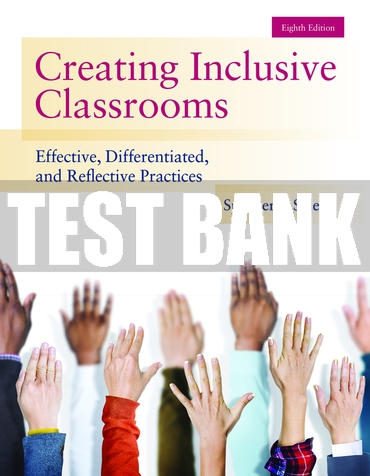 Test Bank For Creating Inclusive Classrooms: Effective, Diff | Inspire ...