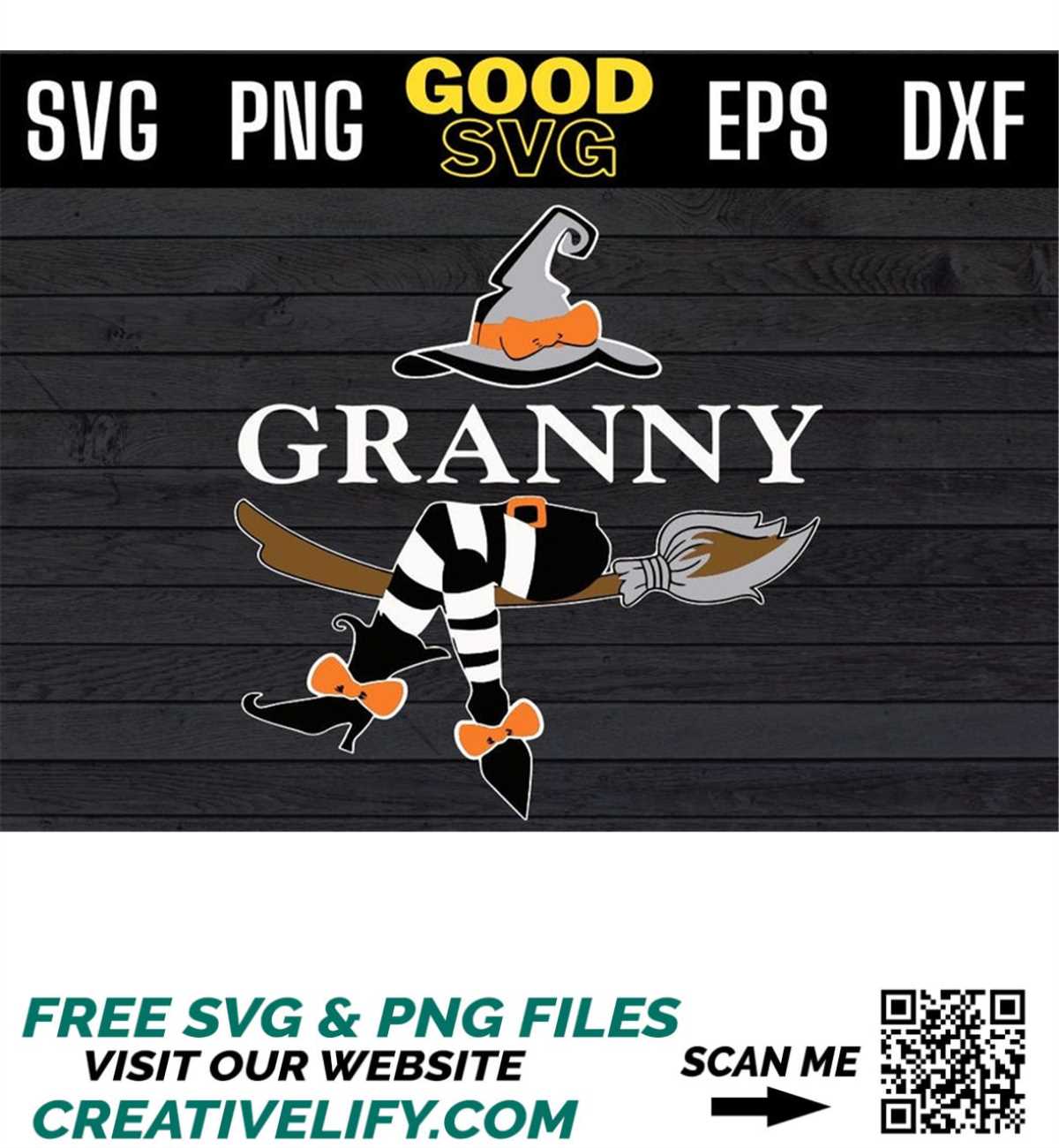 Personalized Granny Witch Halloween Granny svg files for cri - Inspire ...