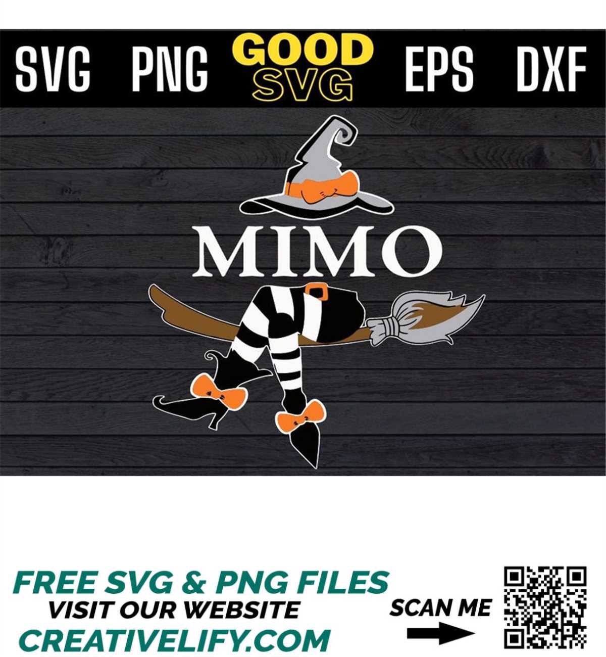 Personalized Mimo Witch Halloween grandmother svg files for | Inspire ...