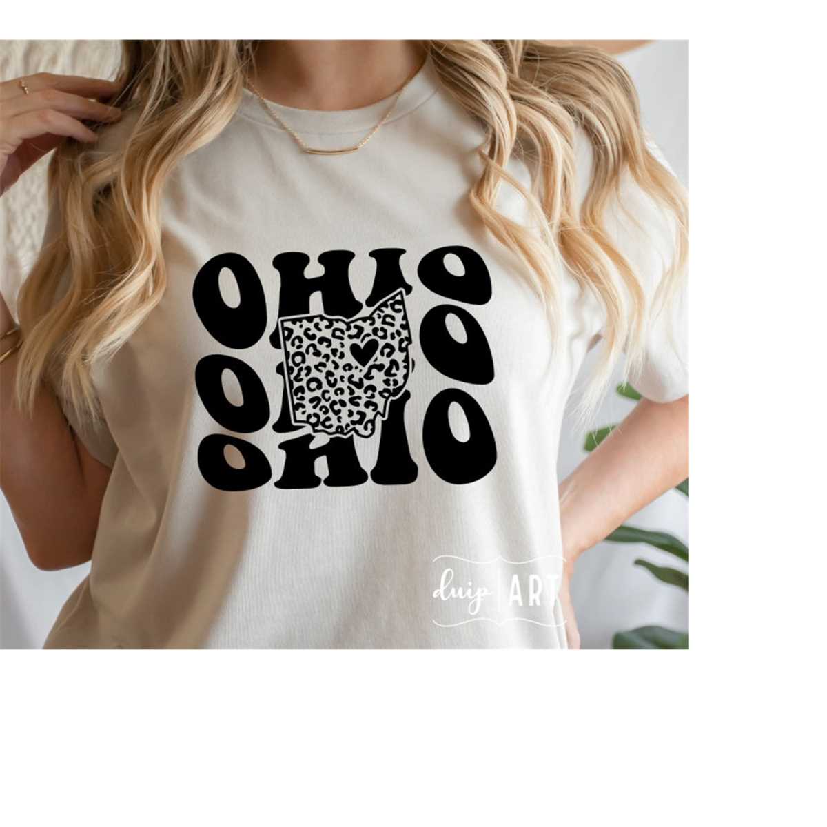 Stacked Ohio SVG, Leopard Ohio svg, Ohio svg,Ohio State svg, | Inspire ...