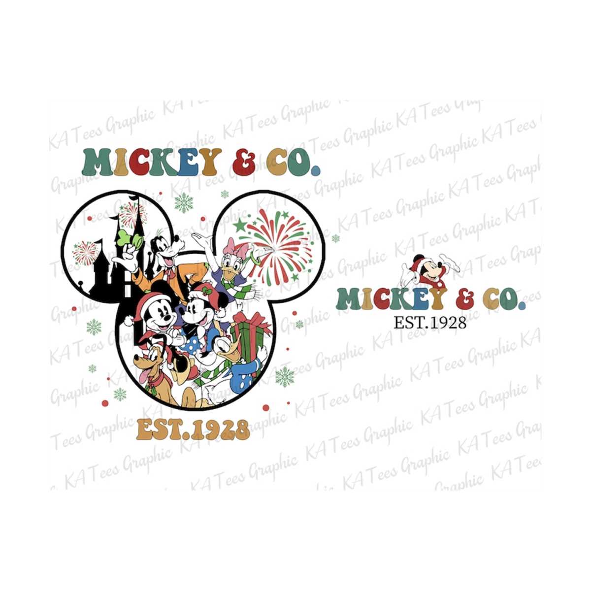 Mouse & Co Est 1928 PNG, Christmas Mouse And Friends Png, Ch | Inspire ...