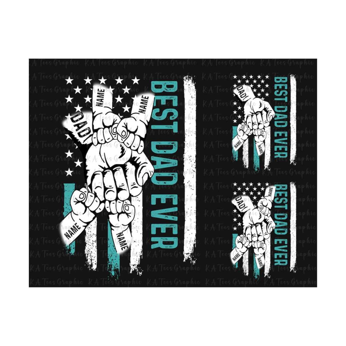 Best Dad Ever PNG, American Dad Png, Personalized Gift For D | Inspire ...