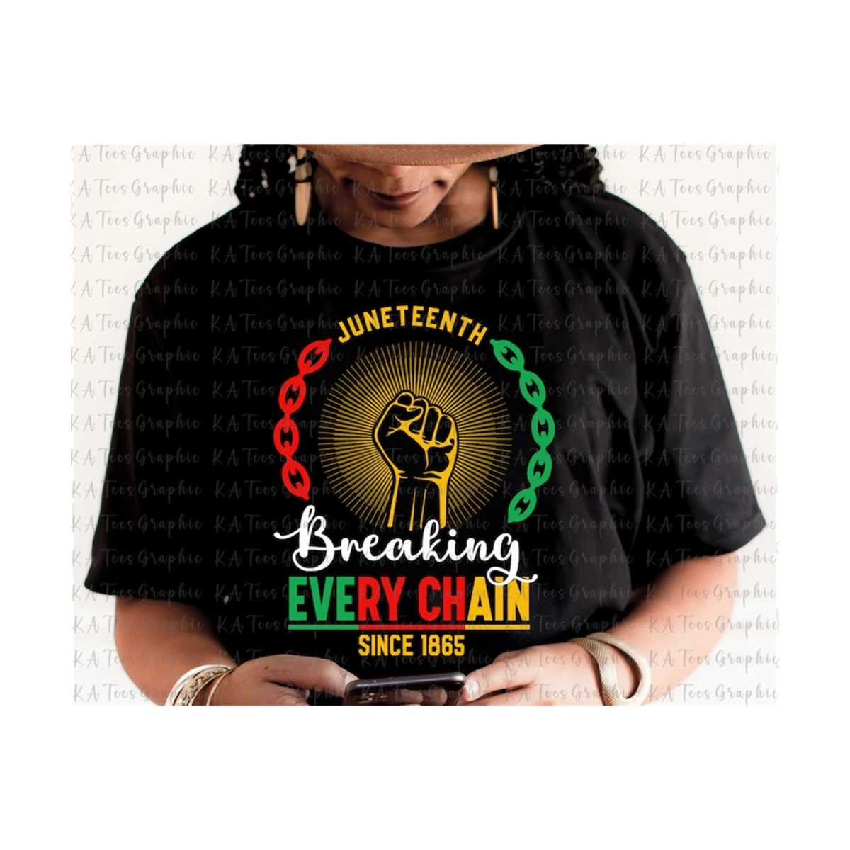 Breaking Every Chain SVG, Juneteenth Svg, Black History Svg, | Inspire ...