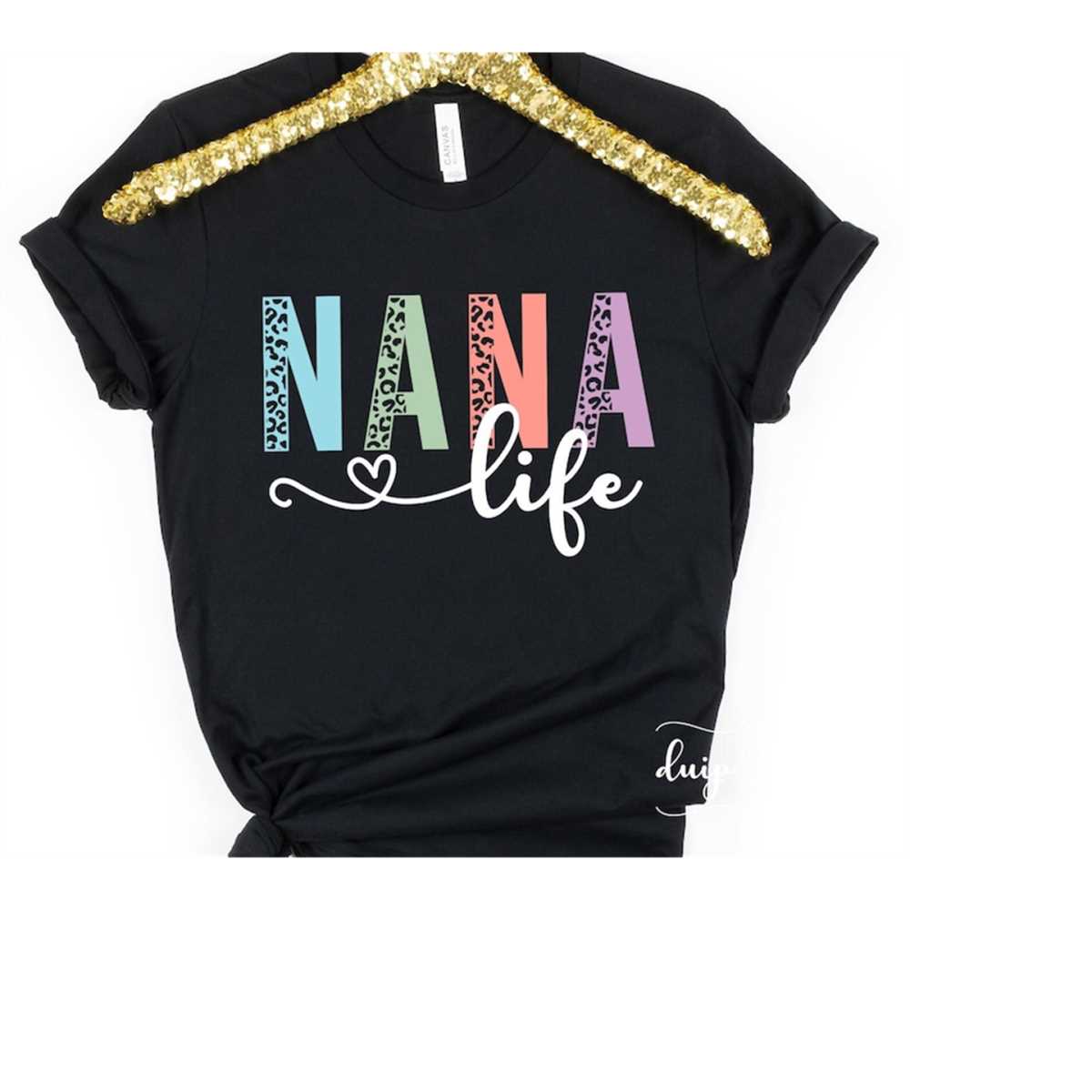Nana Life SVG PNG, Nana svg, Leopard Nana svg, Grandma svg, - Inspire Uplift
