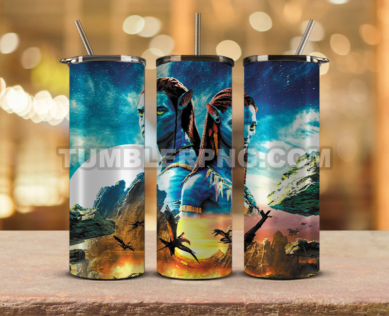 Avatar Tumbler Wrap,Avatar 20oz Tumbler Png, Skinny Tumbler | Inspire ...