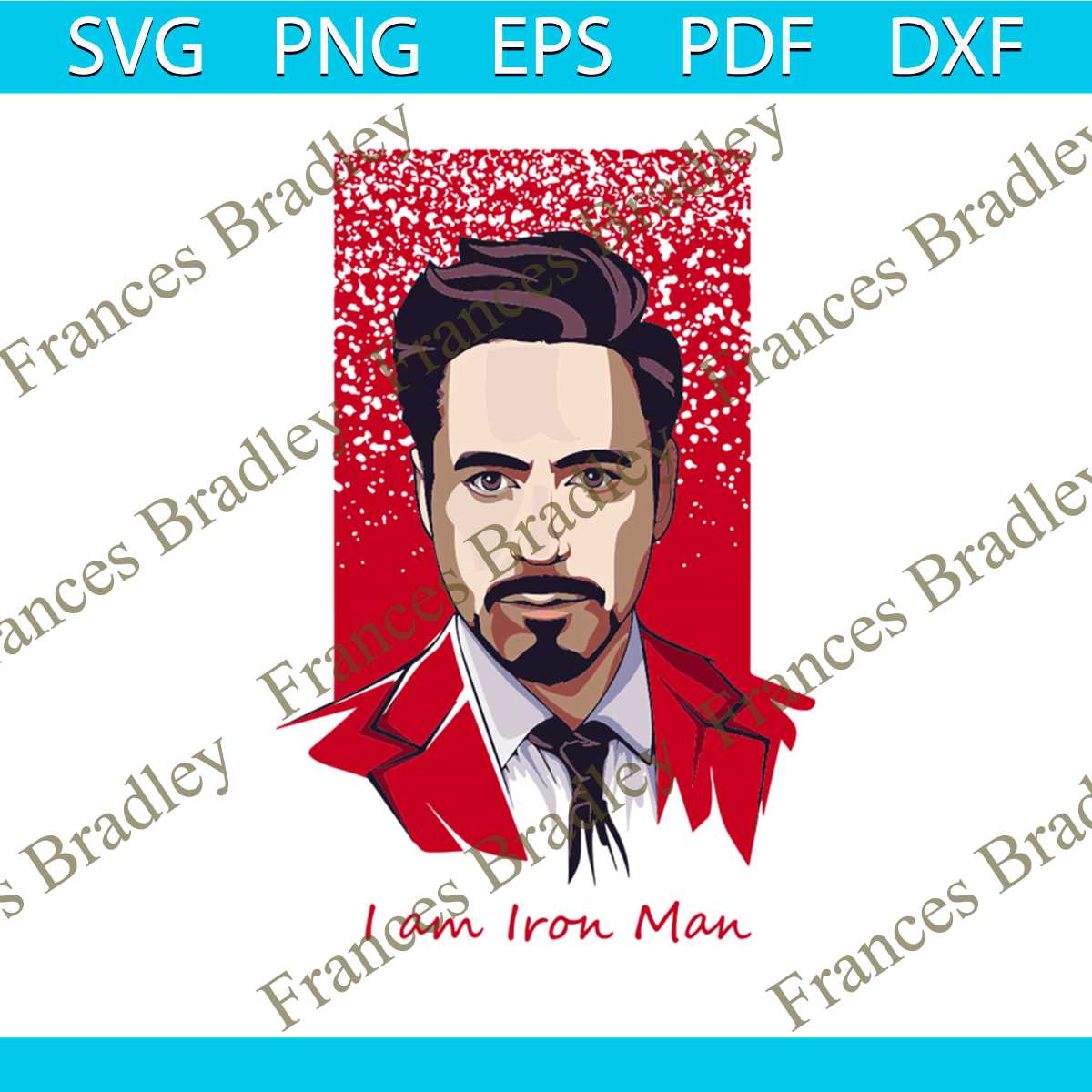 Tony Stark svg | Inspire Uplift