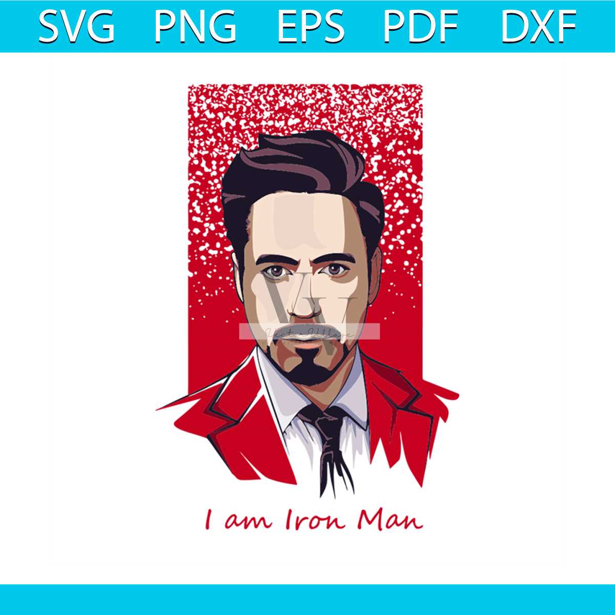 Tony Stark svg | Inspire Uplift