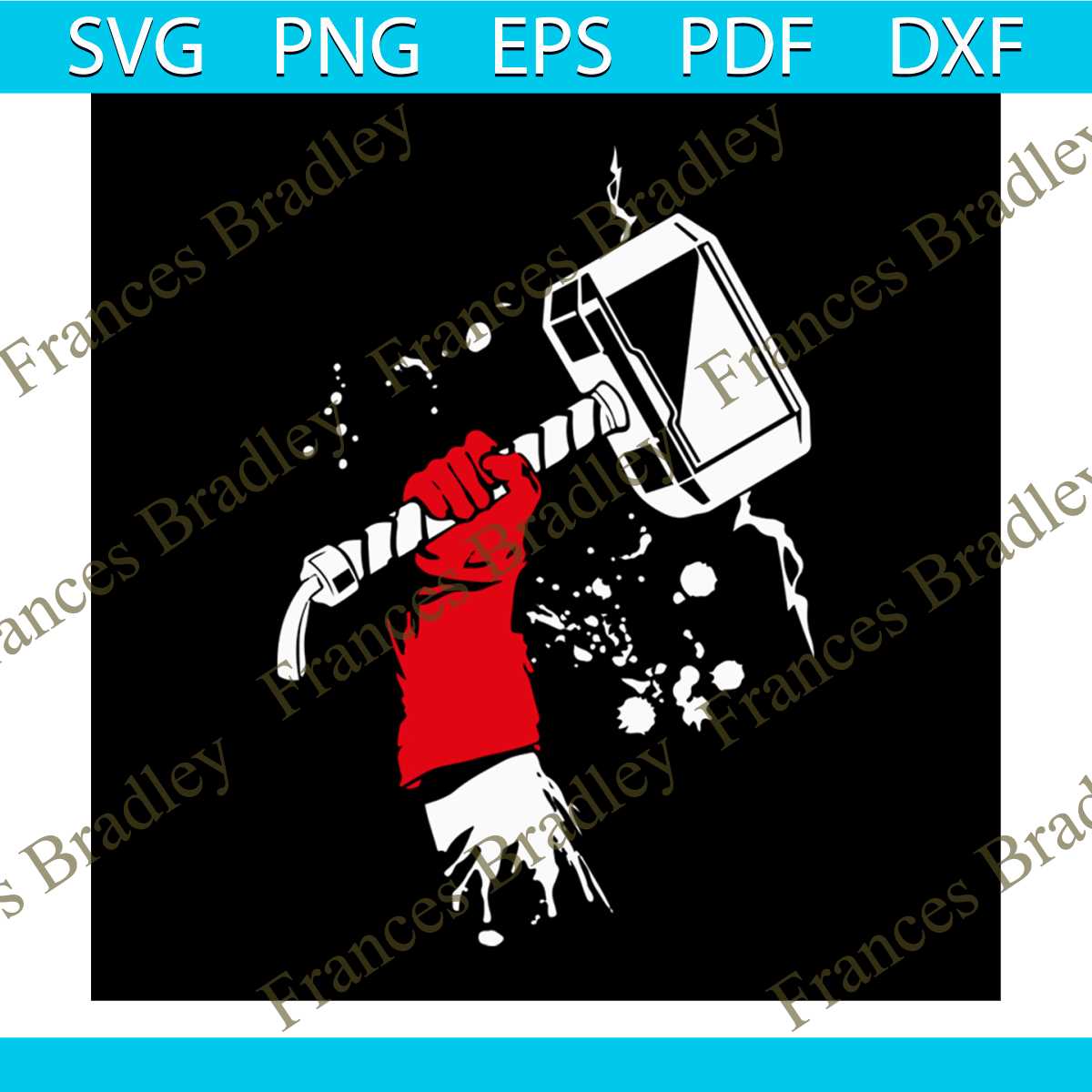 Captain Hammer Avengers Endgame svg | Inspire Uplift