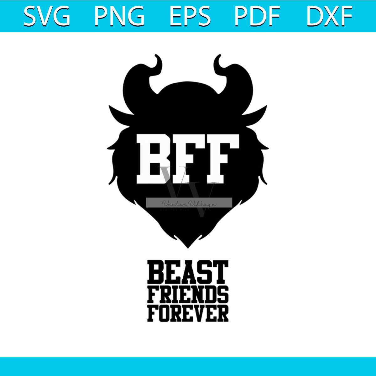 Beast Friends Forever svg | Inspire Uplift