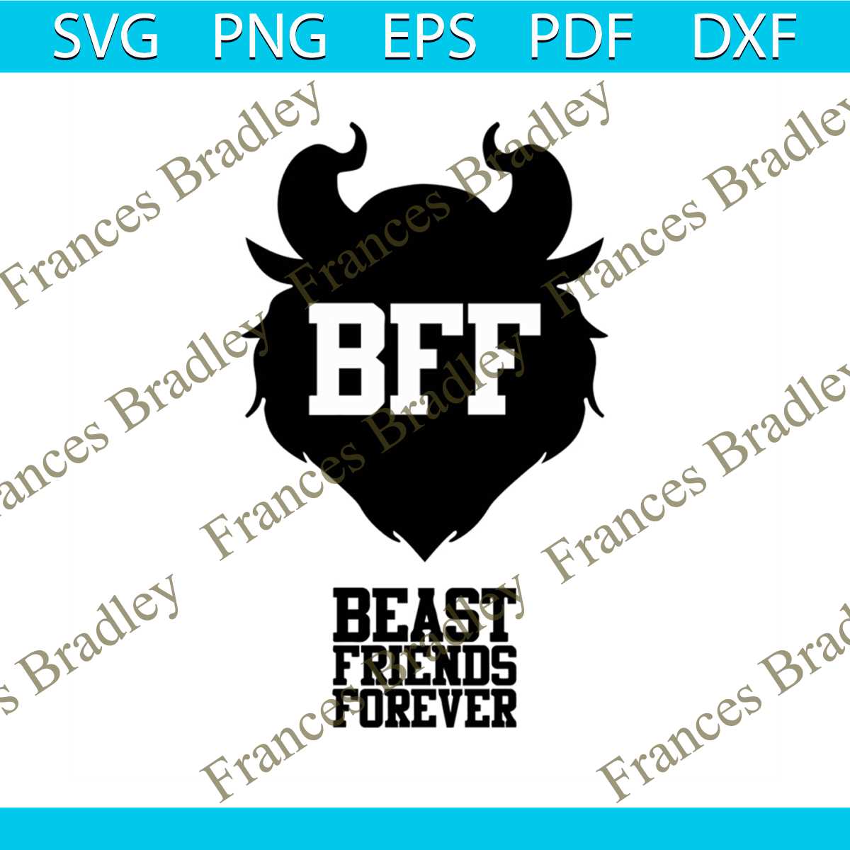 Beast Friends Forever svg | Inspire Uplift