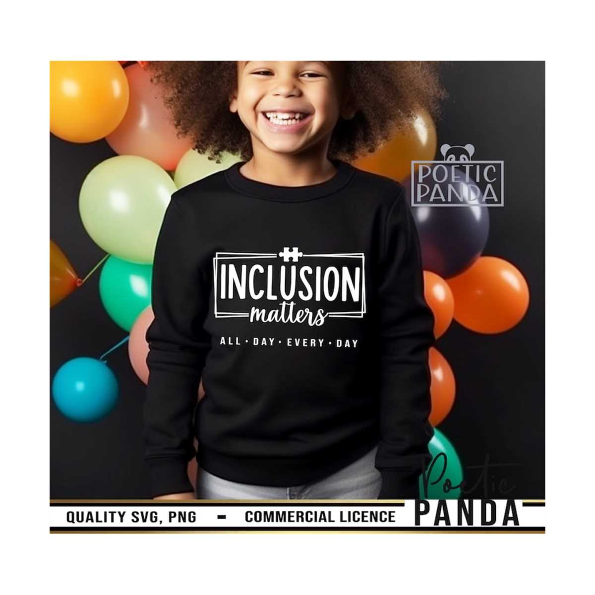 Inclusion Matters SVG PNG, Autism Mom Svg, Inclusion Svg, Au | Inspire ...