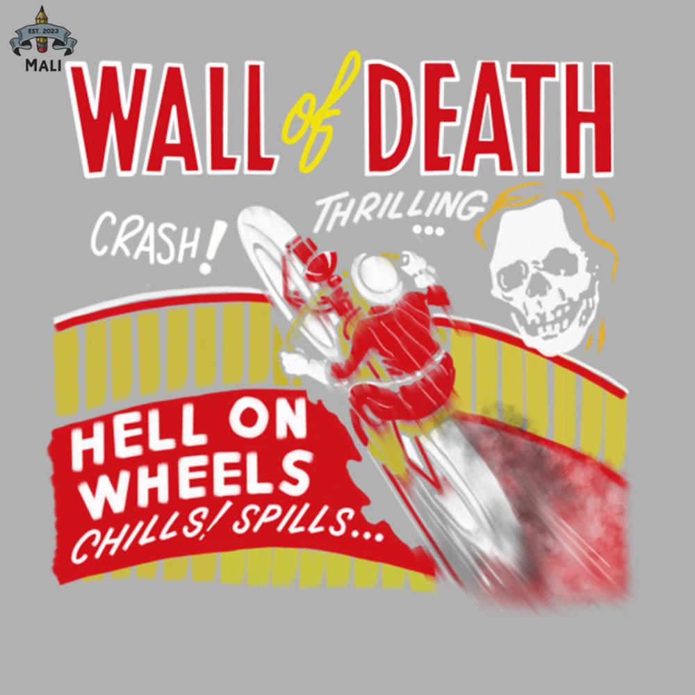 Motorcycle wall of death hell on wheels Sublimation PNG Down | Inspire ...