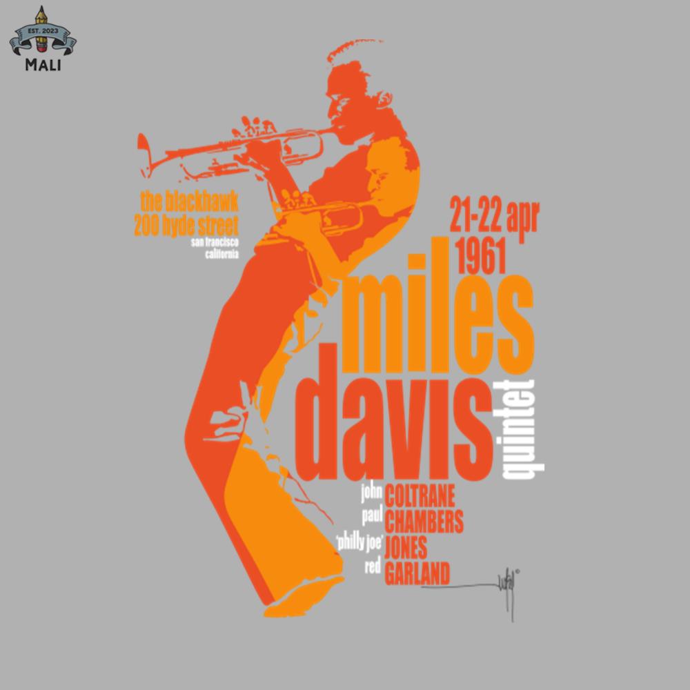 Miles Davis Live Poster Sublimation PNG Download | Inspire Uplift