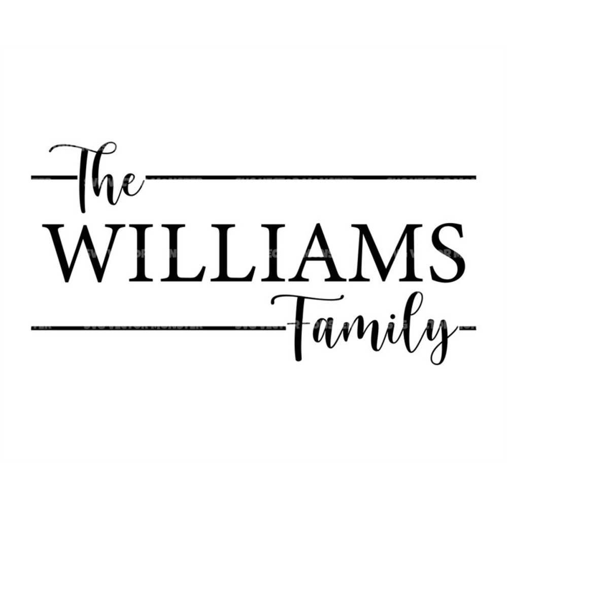 Personalized Family Name Sign Svg, Custom Last Name Sign Svg - Inspire ...