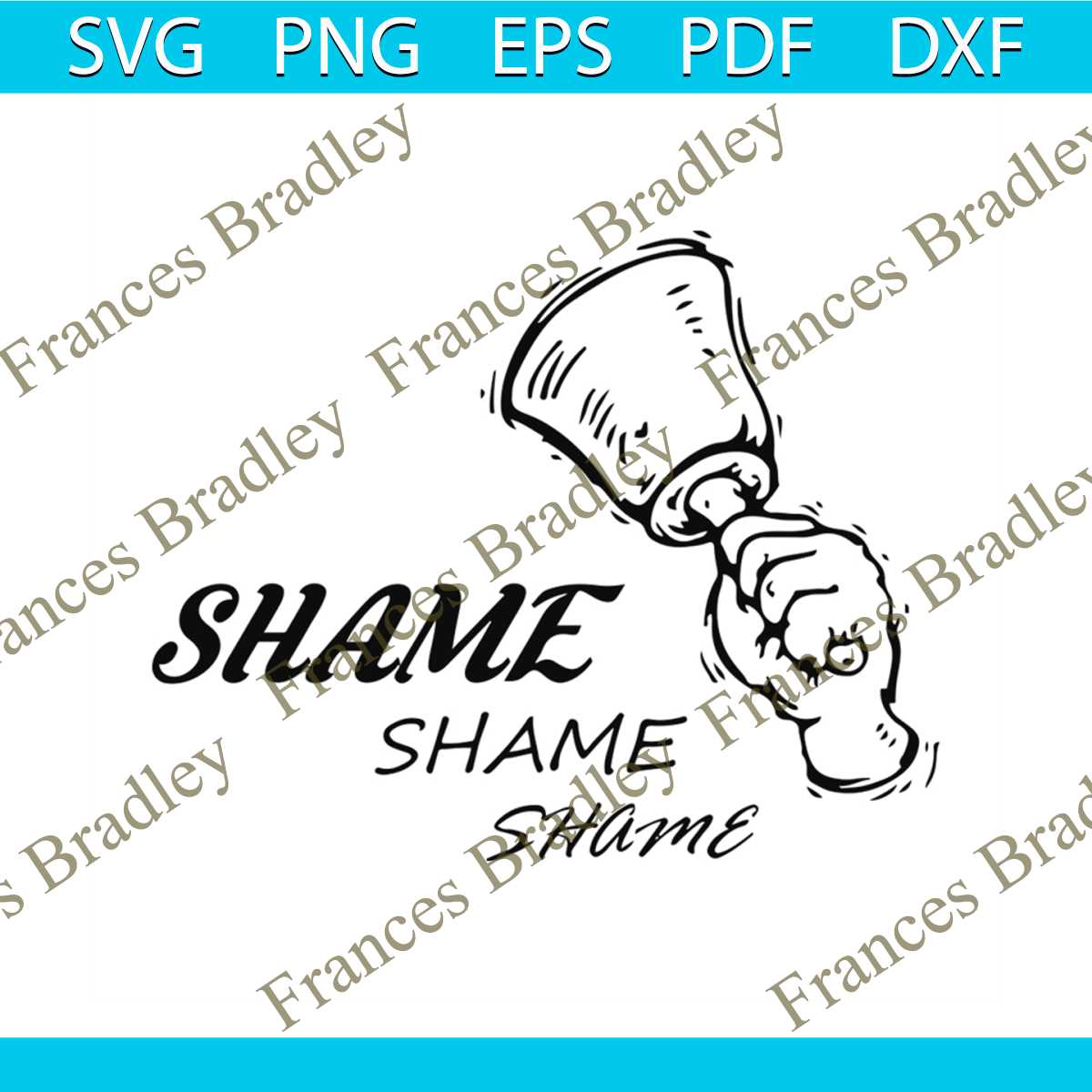 Shame Shame Shame Svg, Game Of Thrones Svg, Walk Of Shame Sv | Inspire ...
