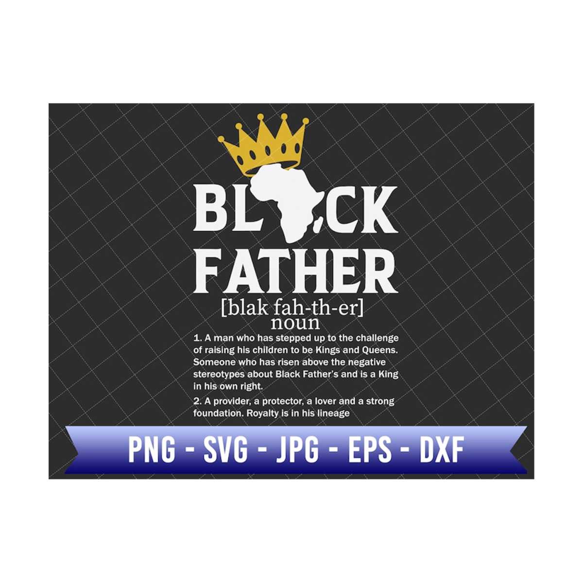 Black Father Svg, Black Dad Svg, Daddy Svg, Father's Day Svg - Inspire ...