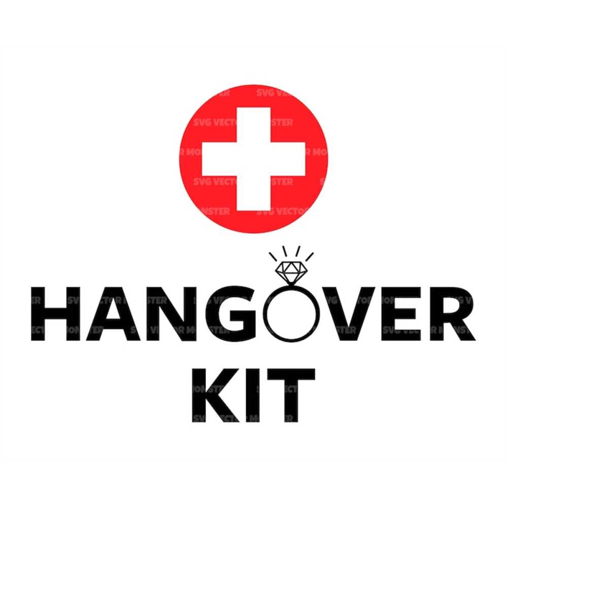 Hangover Kit Svg, Wedding Svg, Bridal Party Svg, Bachelorett - Inspire ...