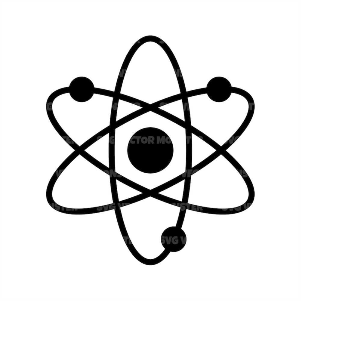 Atom Svg, Neutron Svg, Proton Svg, Science Svg. Vector Cut f | Inspire ...