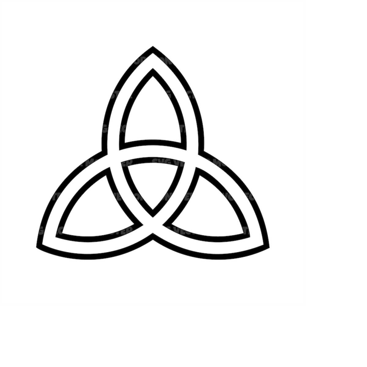 Triquerta Svg, Celtic Knot Svg, Trinity. Vector Cut file for - Inspire ...