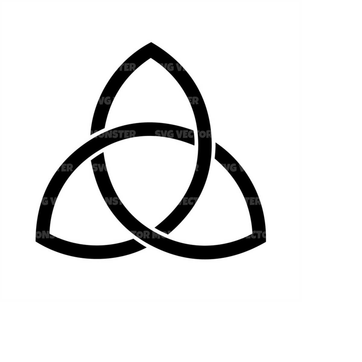 Celtic Knot Svg, Triquerta Svg. Vector Cut file for Cricut, | Inspire Uplift