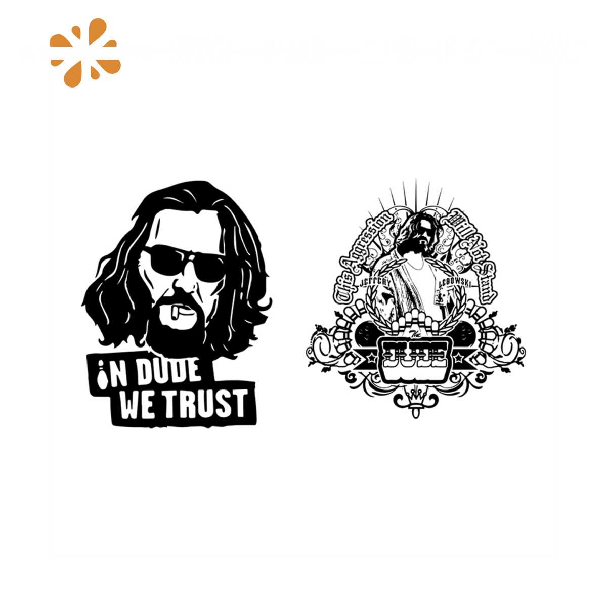The Dude Abides The Big Lebowski Svg, Famous People Svg, In | Inspire ...