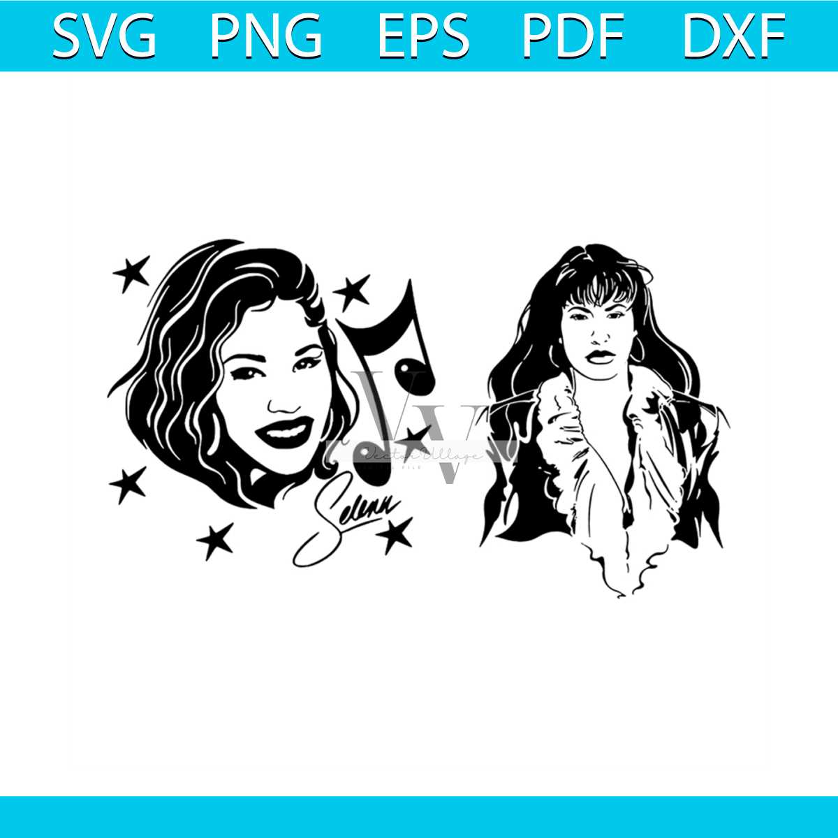 Selena Quintanilla Svg, Famous People Svg, Selena Quintanill - Inspire ...