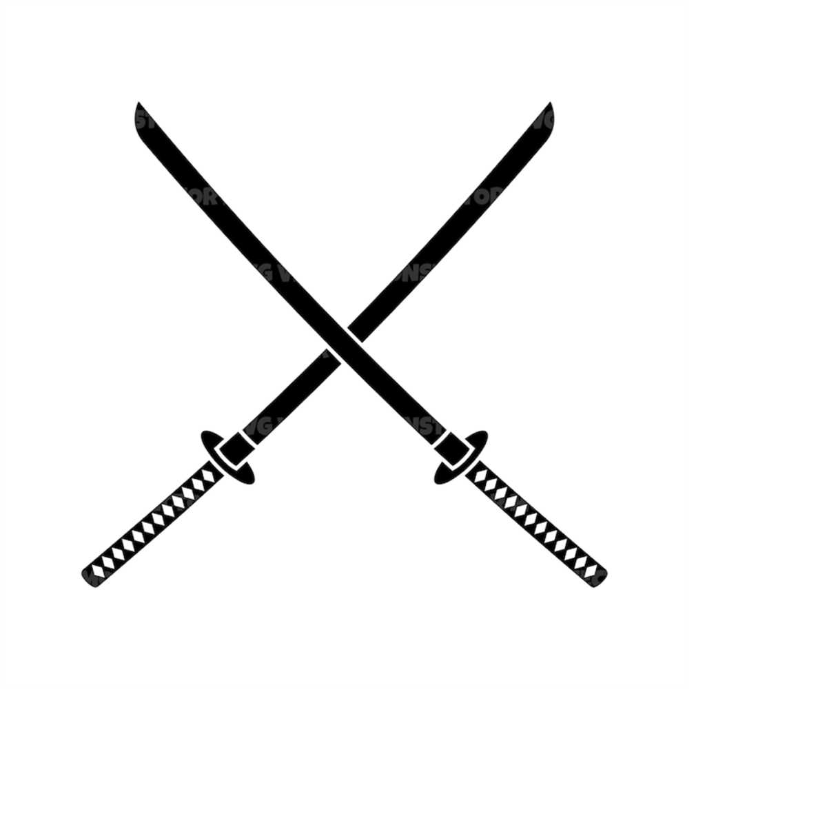 Katana Svg, Samurai Sword Svg, Vector Cut file for Cricut, S - Inspire ...